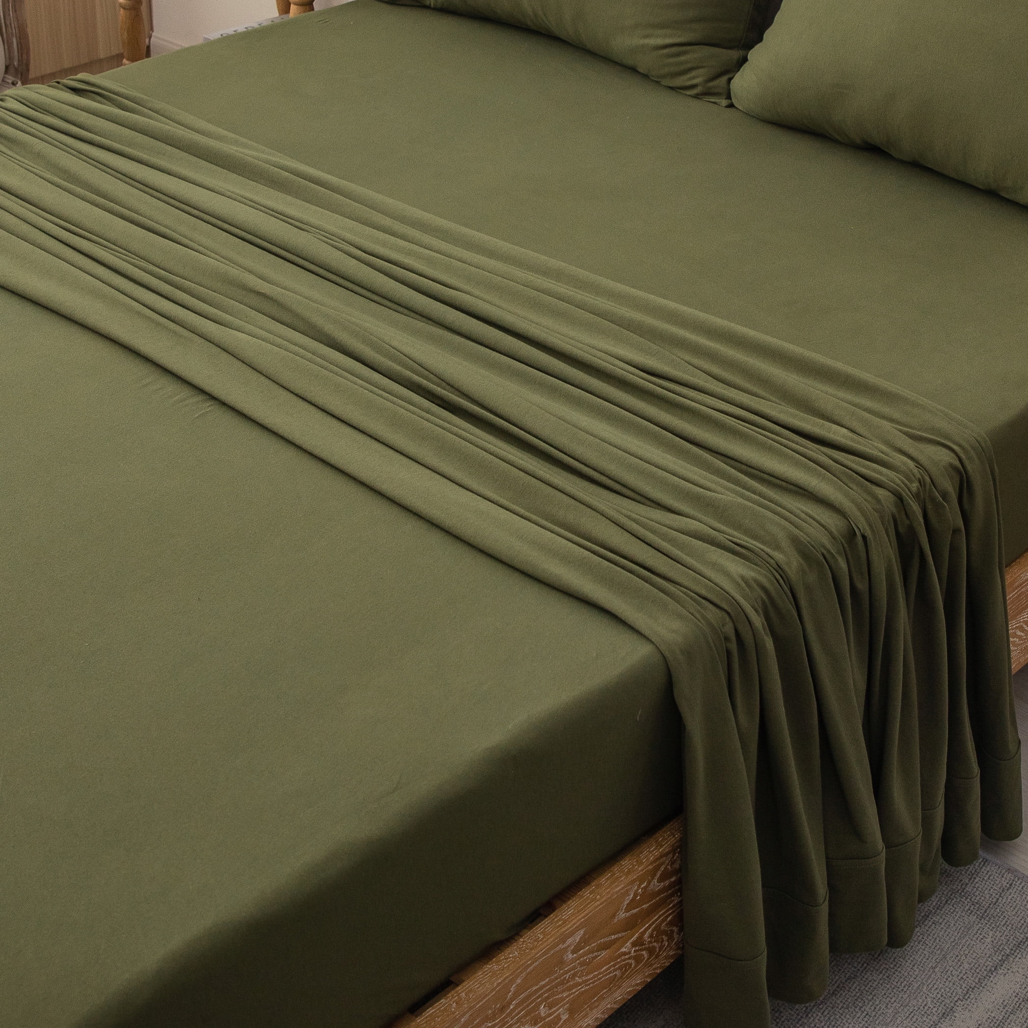 Pure Era Only Flat Sheet/Top Sheet 100% Jersey CottonSuper Soft ...