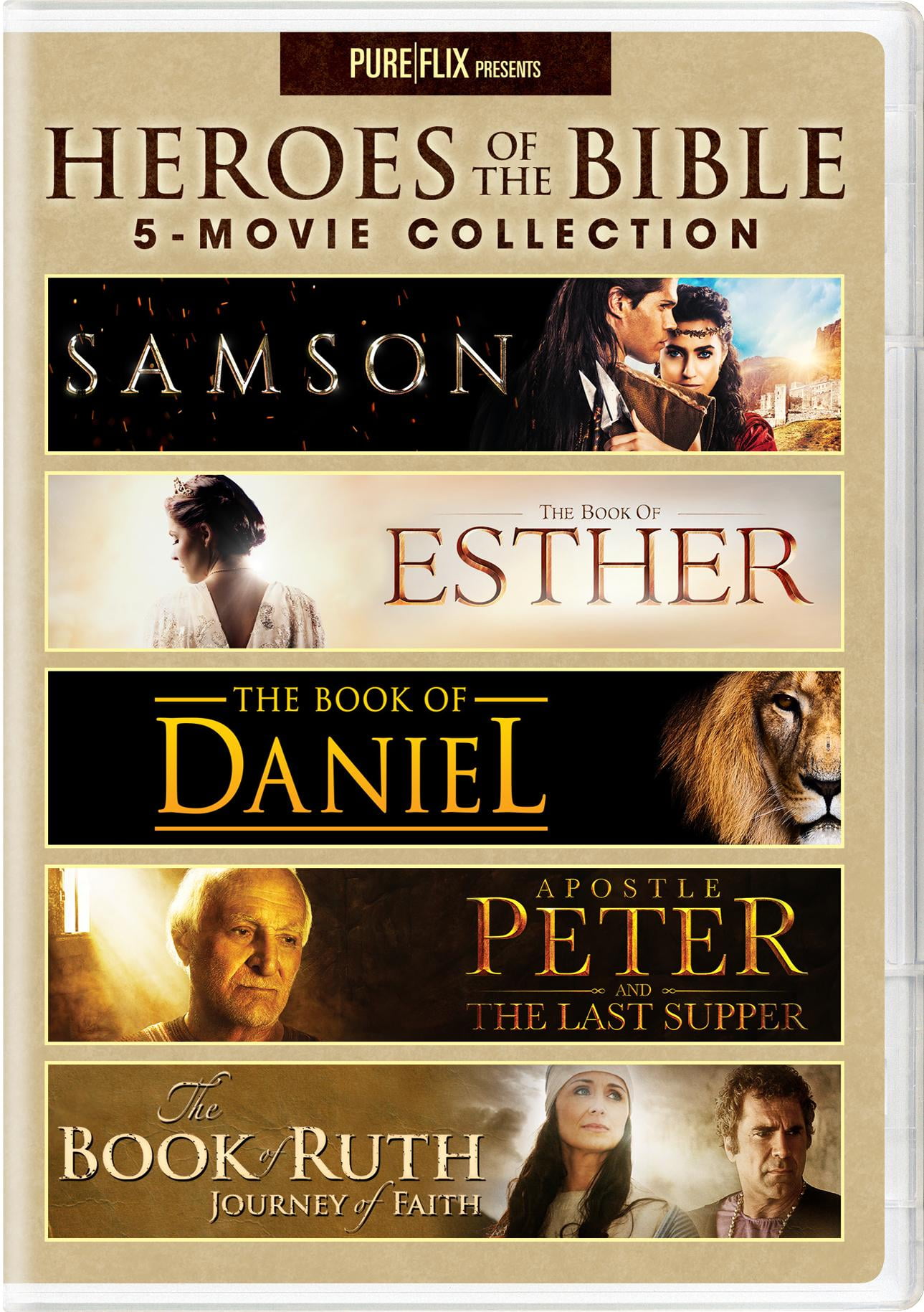 Pure Flix Heroes Of The Bible 5-Movie (DVD), Biblical, Pure Flix ...