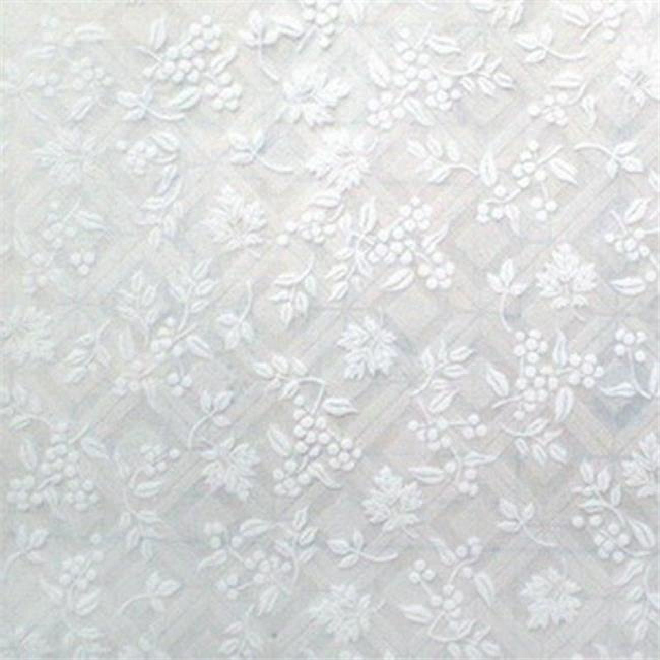 Pure Flower-Self-Adhesive Embossed Window Film Home Decor Multicolor ...