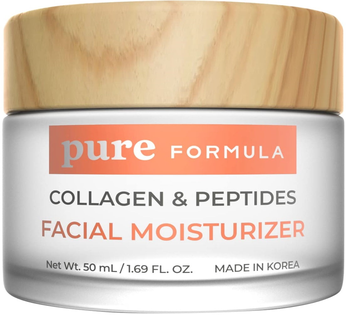 Pure Formula Collagen and Peptides Daily Face Moisturizer - Diminishes ...