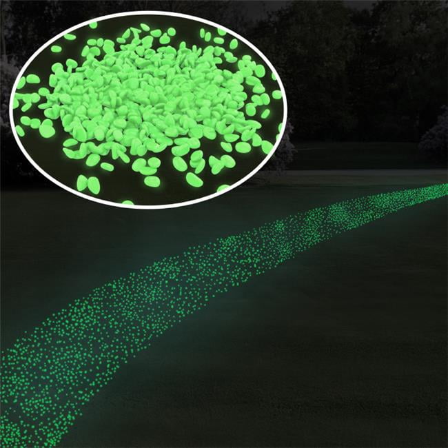 Pure Garden 50-LG5074 Garden Stones - Glow in the Dark Solar Pathway ...