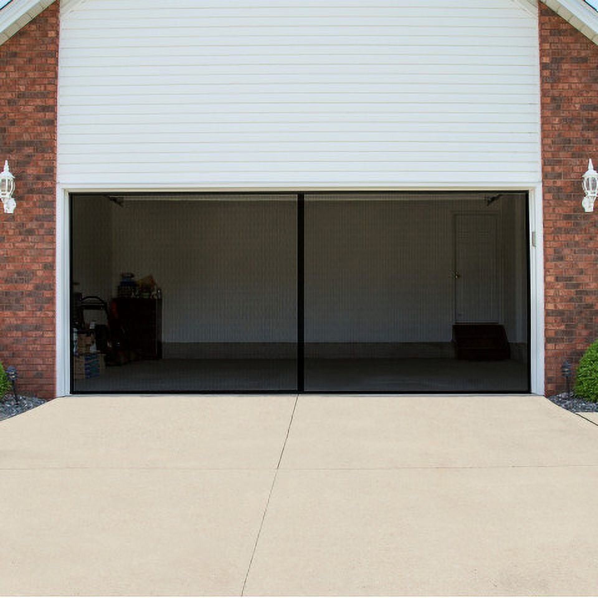 Lifestyle Screens Garage Door Screen 7'H with Standard Screen Material ...