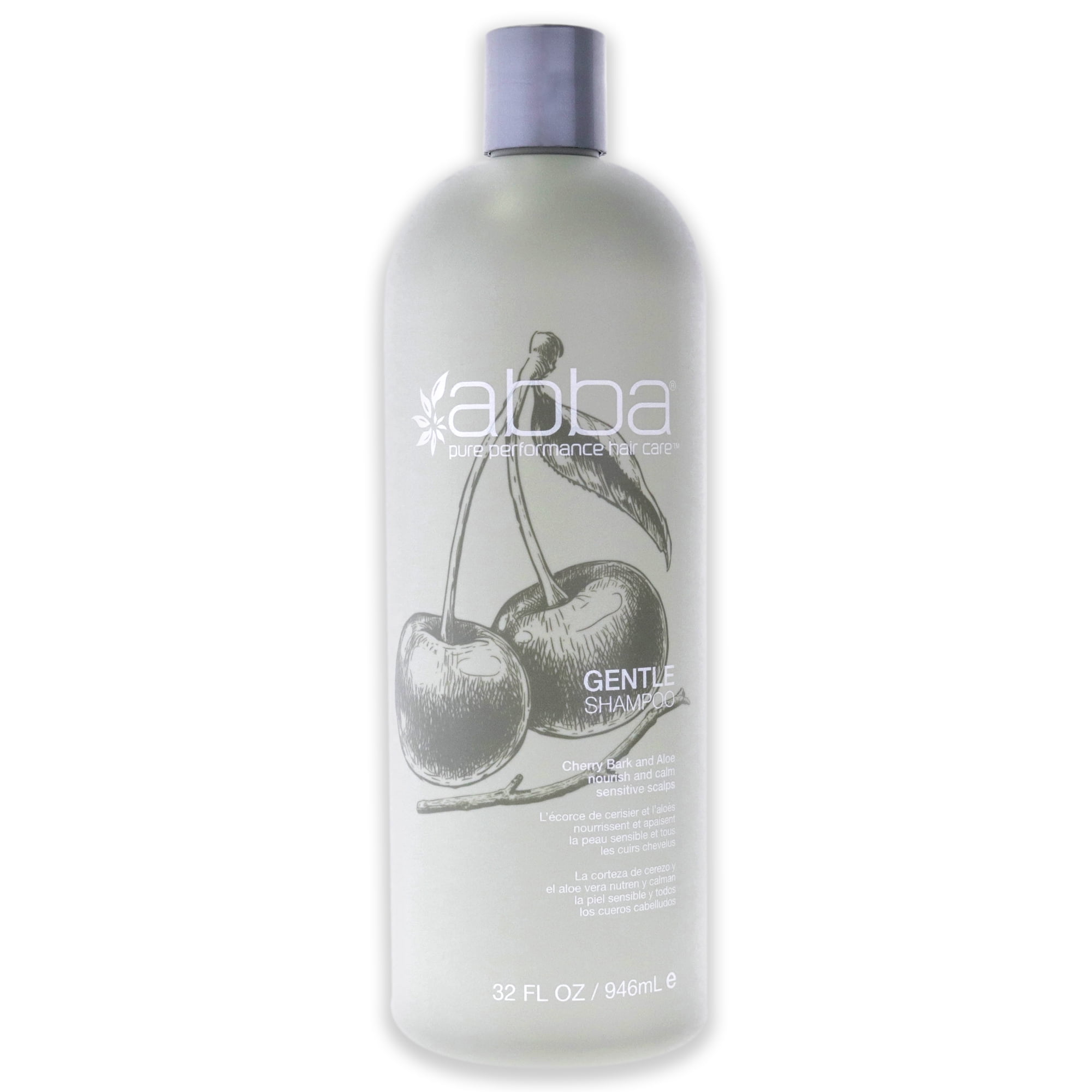 Pure Gentle Shampoo ABBA 33.8 oz Shampoo - Walmart.com