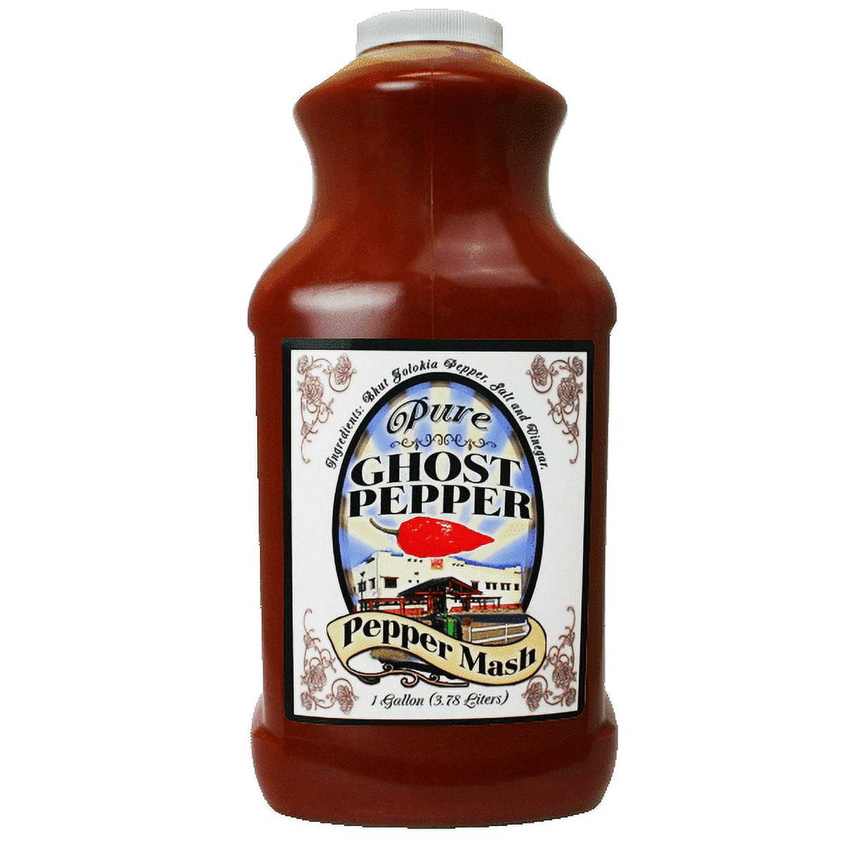 Pure Ghost Pepper Mash Puree – 1 Gallon - Walmart.com
