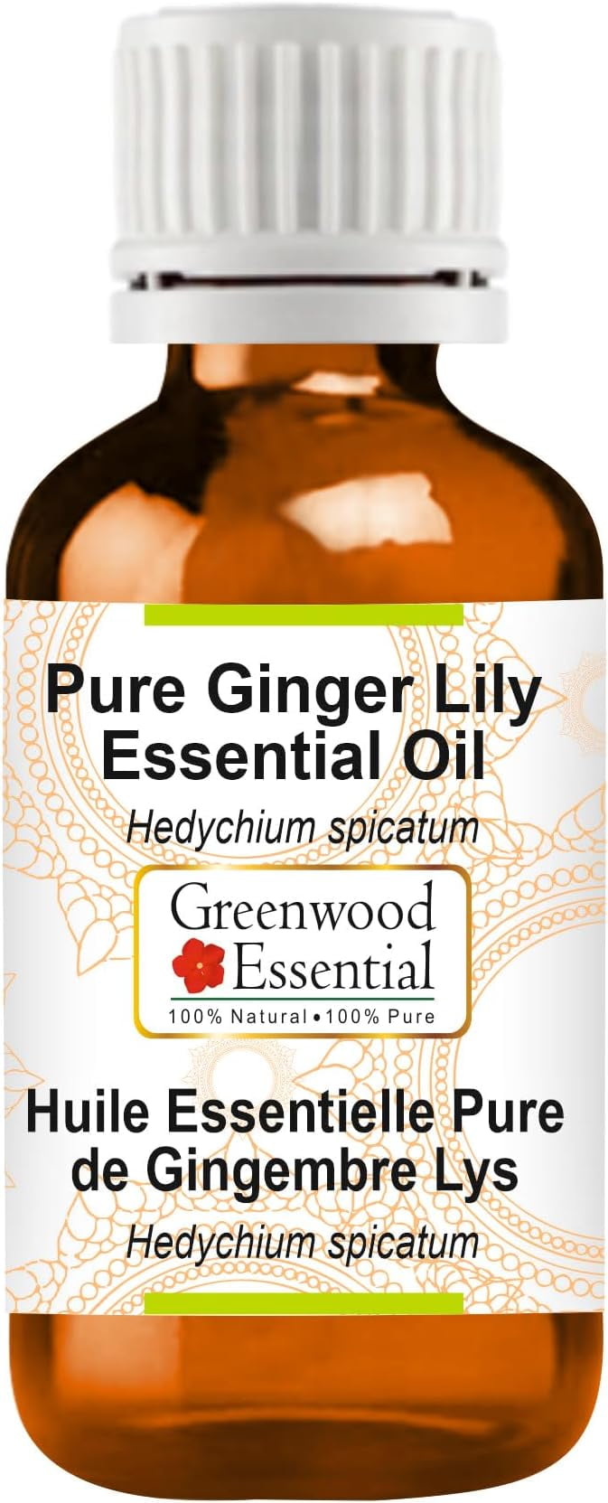 Pure Ginger Lily Essential Oil (Hedychium spicatum) Steam Distilled ...