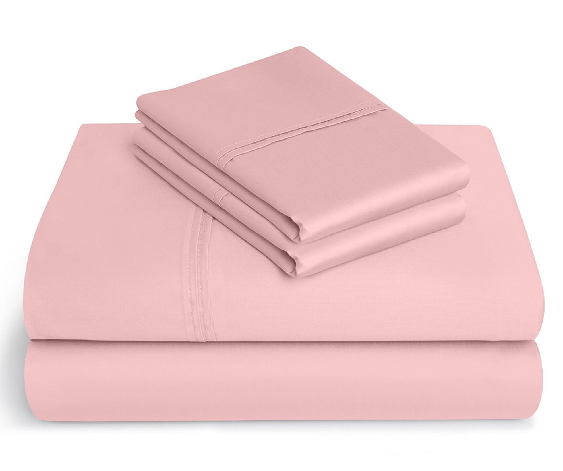Pure Giza Cotton Split King Size Bed Sheets Set- 300-TC Bedding – Split ...