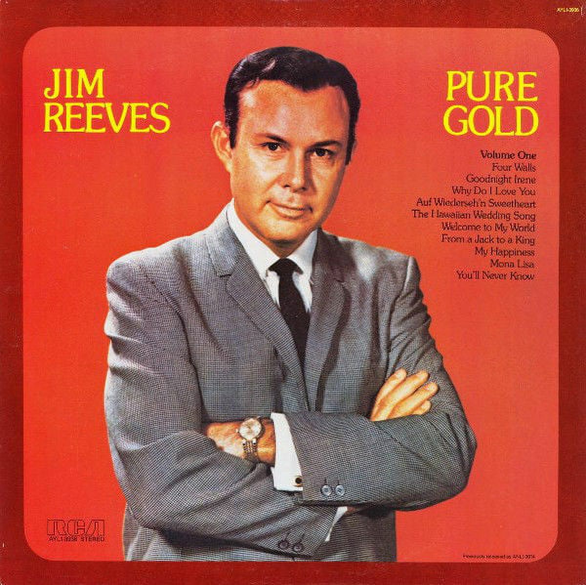 Pre-Owned Pure Gold, Vol. 1 by Jim Reeves (CD, 1988, RCA) - Walmart.com