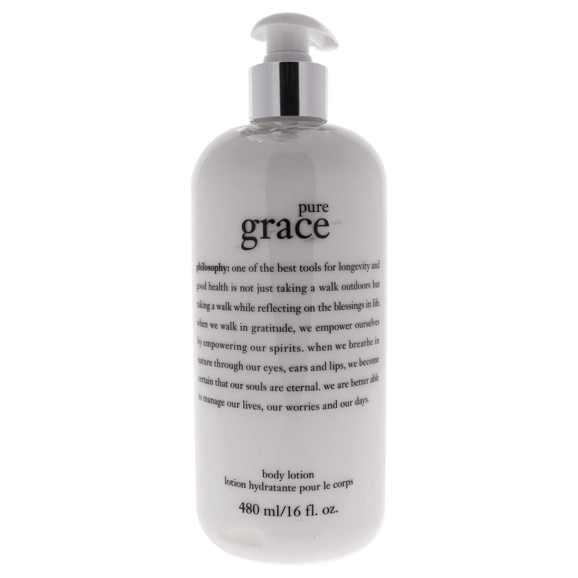 Pure Grace by Philosophy for Unisex - 16 oz Body Lotion - Walmart.com