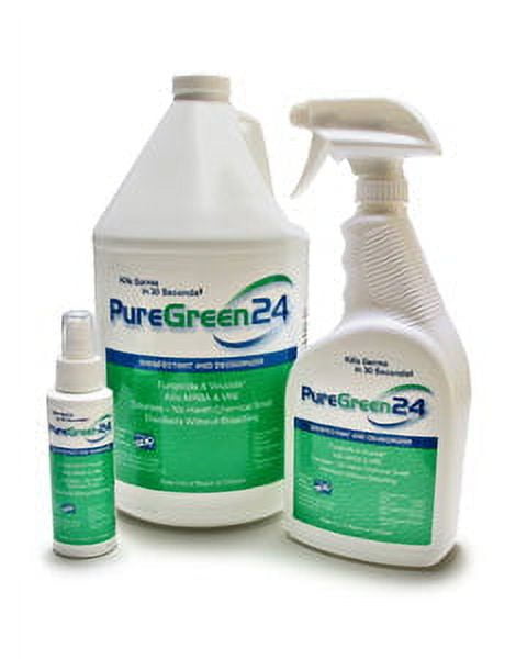 Pure Green 24 - Disinfecting Sanitizing Spray Cleaner, Household ...