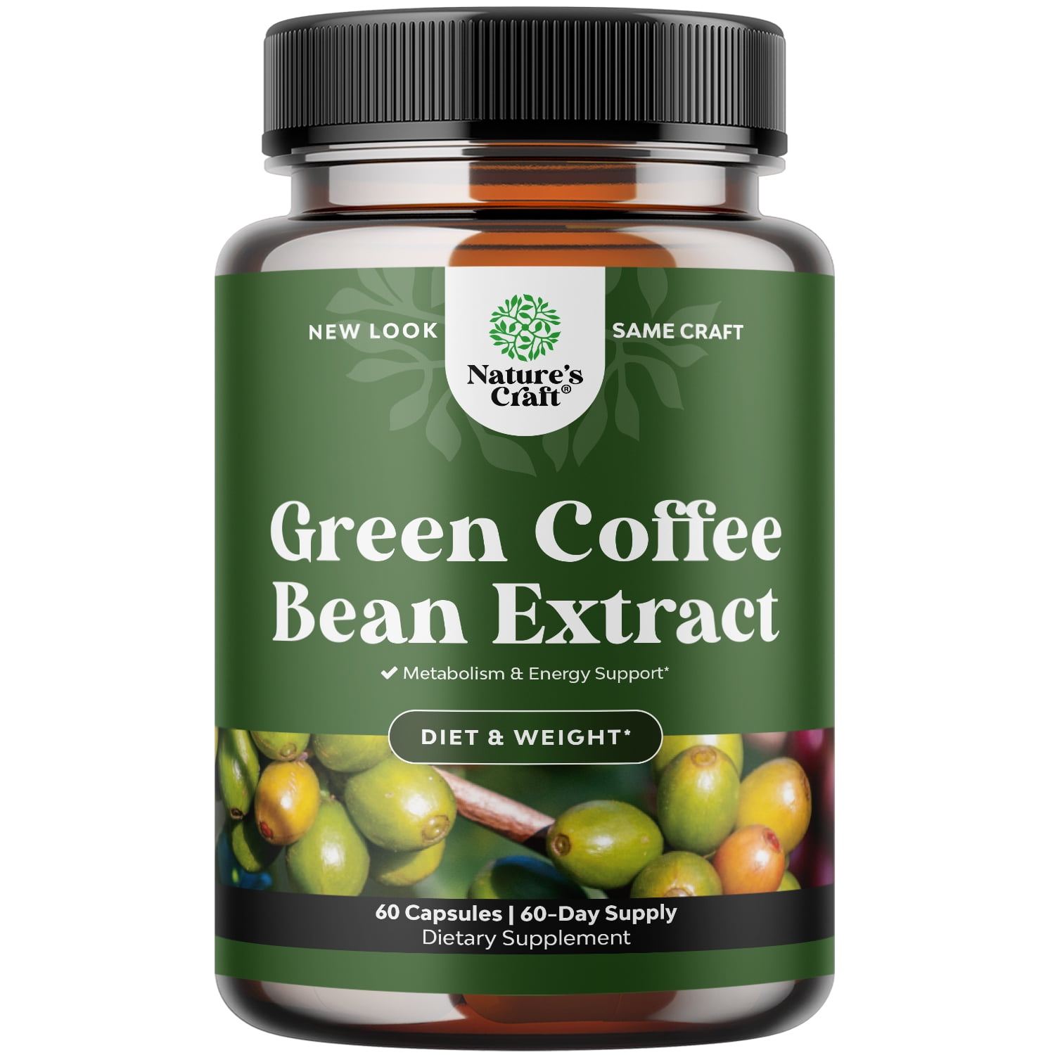 Pure Green Coffee Bean Extract - Super Energizing Green Coffee Extract ...