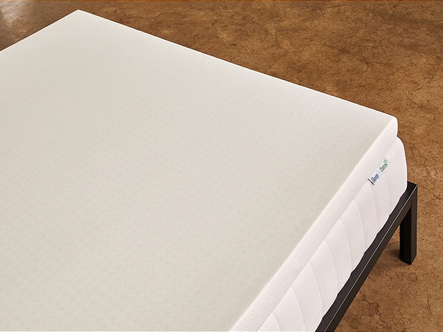 Pure Green Natural Latex Mattress Topper - Medium Firmness - 1 Inch ...