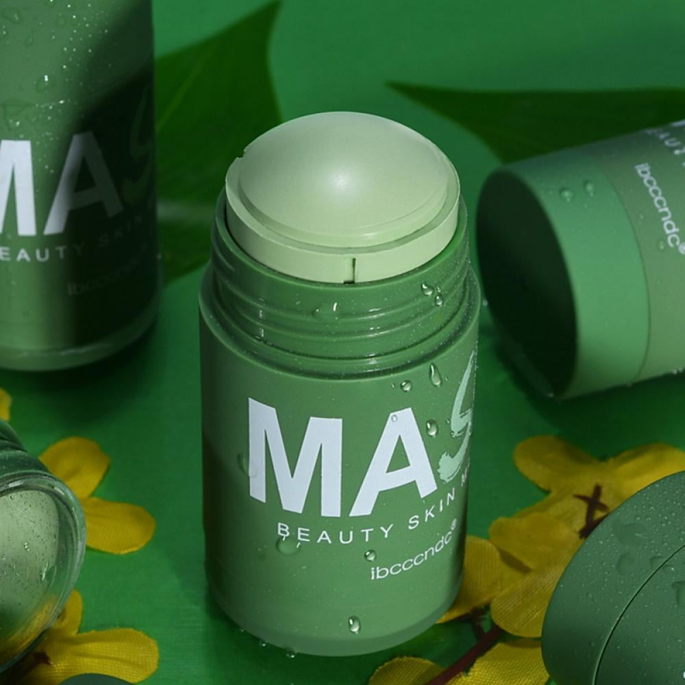 Pure Green Tea Mint Mud Mask - Exfoliating Facial Face and Skin Mask ...