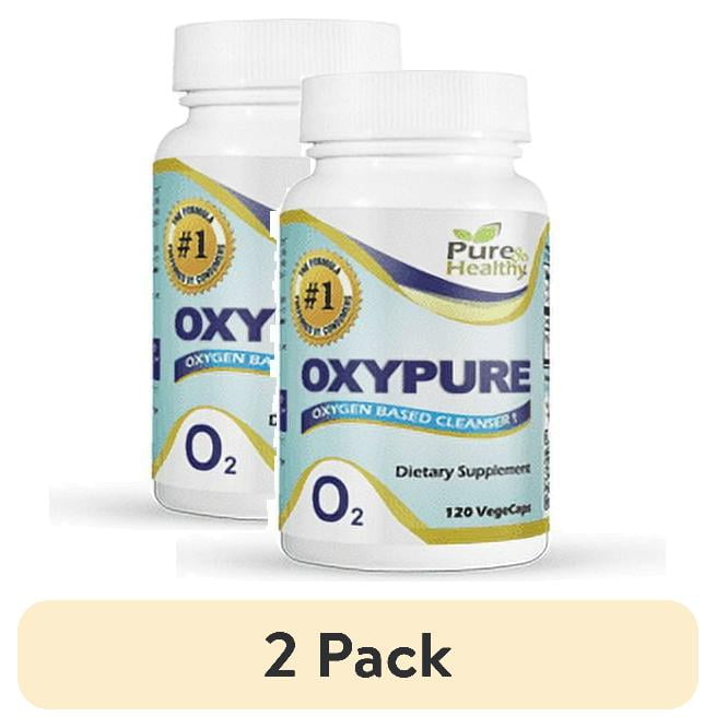 (2 pack) Pure & Healthy Oxypure Colon Cleanser 120 Cap - Walmart.com