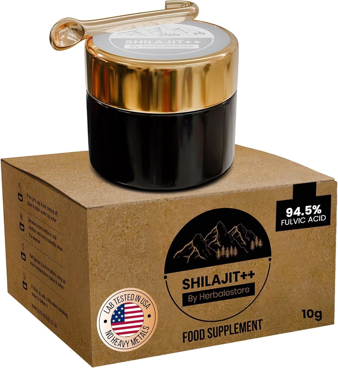 Pure Himalayan Shilajit Resin 10g 94.5% Fulvic Acid Philippines | Ubuy