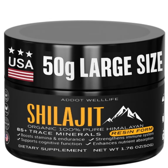 Pure Himalayan Shilajit Resin 50g – Fulvic Acid Energy Booster – 100% ...