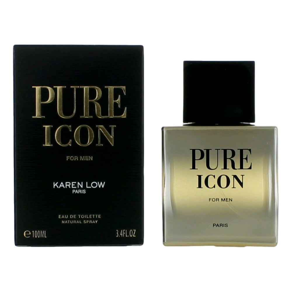 Pure Icon by Karen Low, 3.4 oz Eau de Toilette Spray for Men - Walmart.com