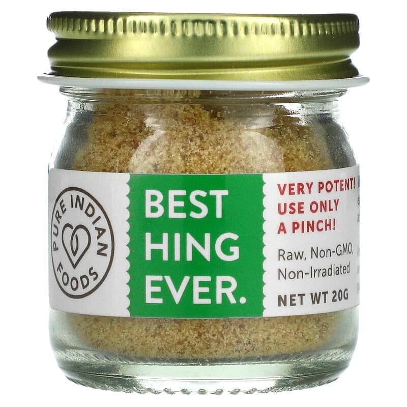 Pure Indian Foods, Best Hing Ever, 20 g Pack of 4 - Walmart.com