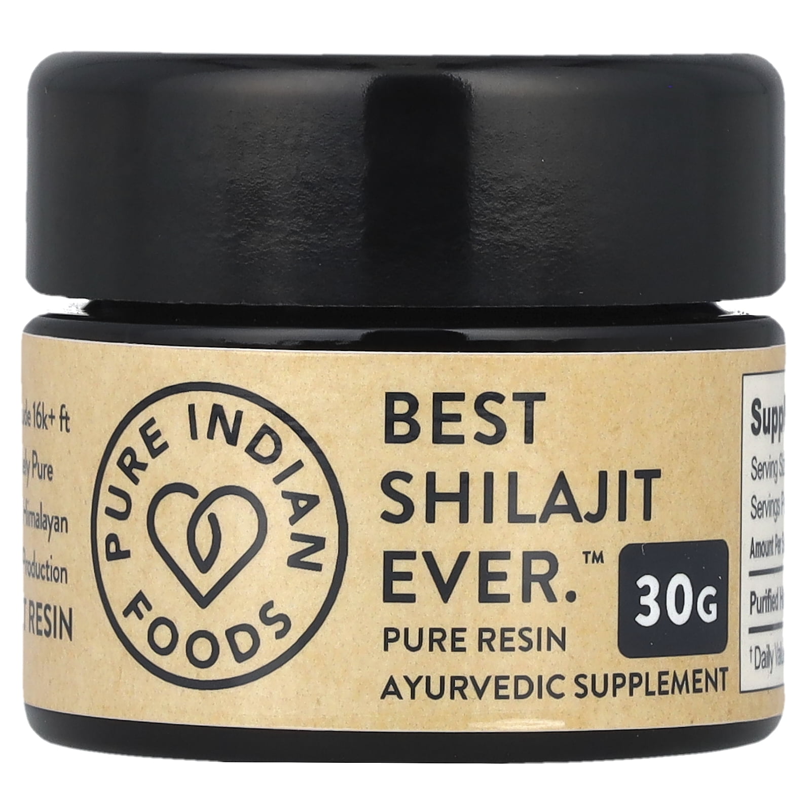 Pure Indian Foods Best Shilajit Ever, 30 g - Walmart.com