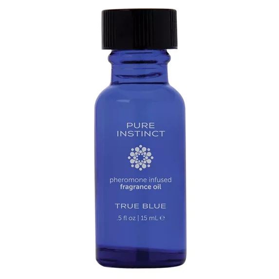 Pure Instinct Pheromone Infused Fragrance Oil True Blue for Unisex - 0. ...