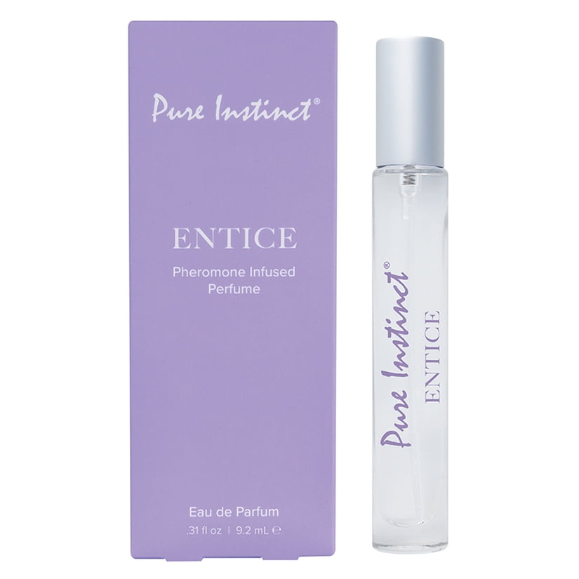 Pure Instinct Pheromone Infused Perfume Oil Eau De Parfum Entice .31 Fl ...