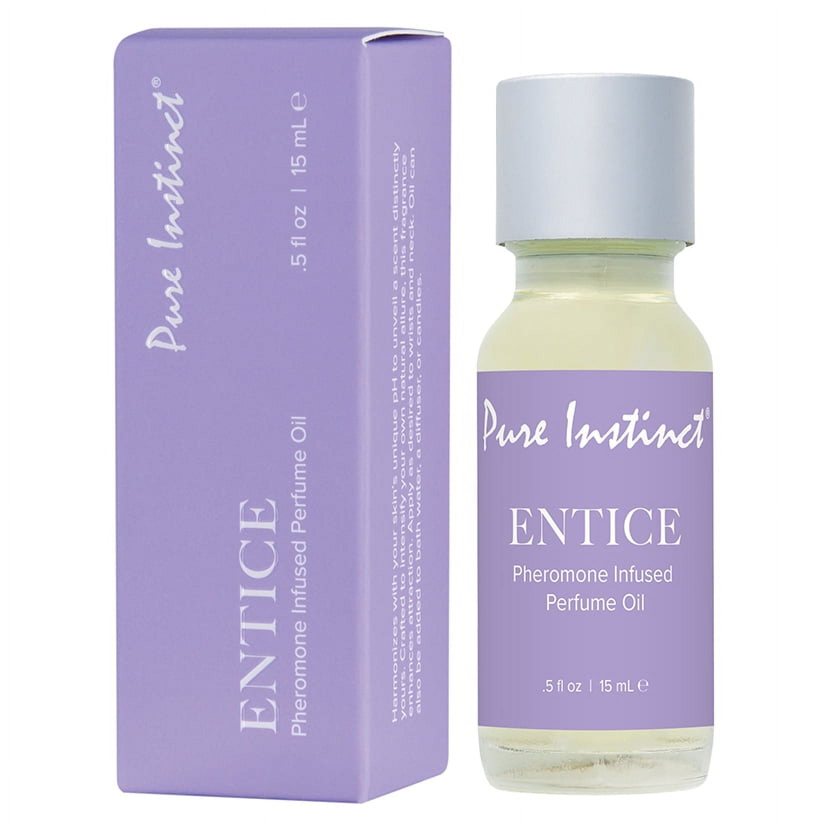 Pure Instinct Signature Collection Pheromone Perfume Oil, Entice, 15ml ...