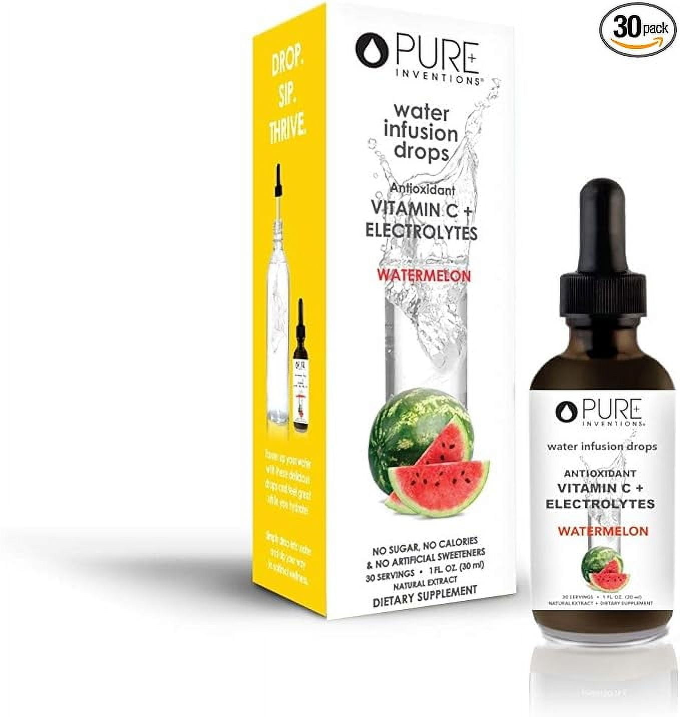 Pure Inventions Antioxidant Vitamin C + Electrolytes - Watermelon ...