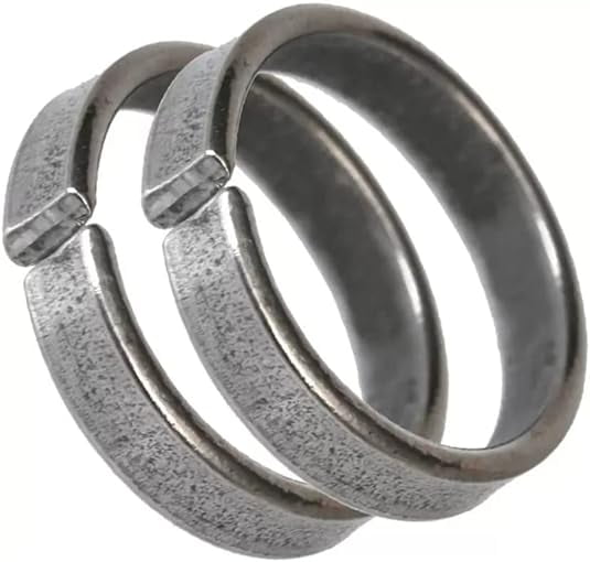 Pure Iron Ring Saturn Shani Challa Real Black Horse Shoe Adjustable ...