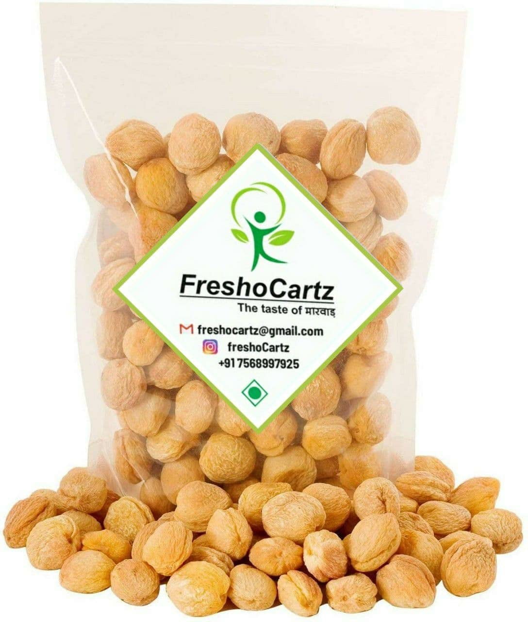 Pure Jumbo Dried Apricots By FreshoCartz 900gm, | Good Sources Of ...