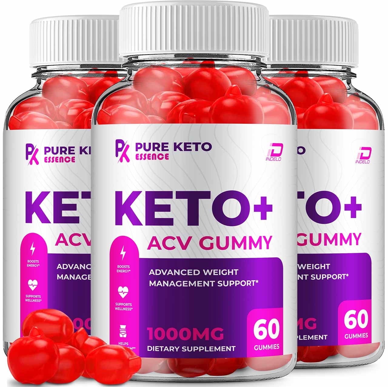 Pure Keto Essence ACV Gummies Supplement - PureKeto Essence 1000MG ...