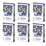 Pure Kick Hydration Singles To Go Drink Mix, Concord Grape, 6 Boxes, 6 ...