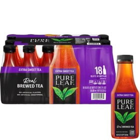 Pure Leaf Extra Sweet Iced Tea 16.9 oz., 18 count.pack of 2 - Walmart.com