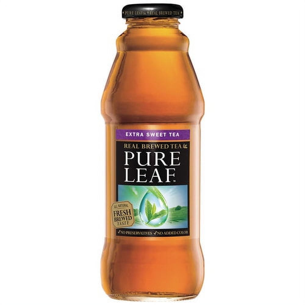 Pure Leaf Extra Sweet Real Brewed Iced Tea, Bottled Tea Drink, 16 oz ...