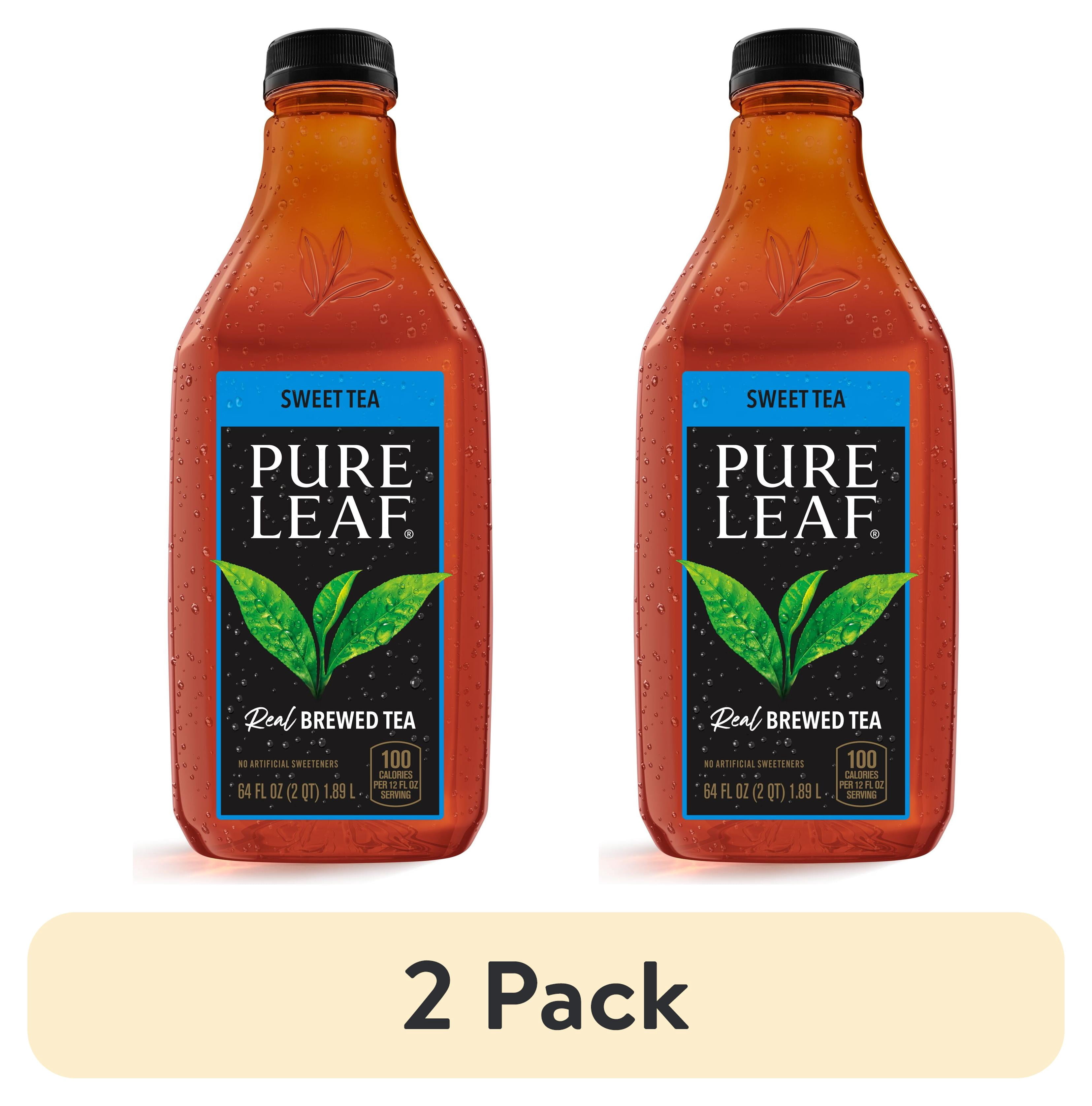 (2 pack) Pure Leaf Iced Tea, Sweet Tea, 64 Fl Oz, 1 Count - Walmart.com