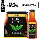 Pure Leaf Lemon Black Iced Tea, Real Brewed, No Artificial Flavors, 16. ...