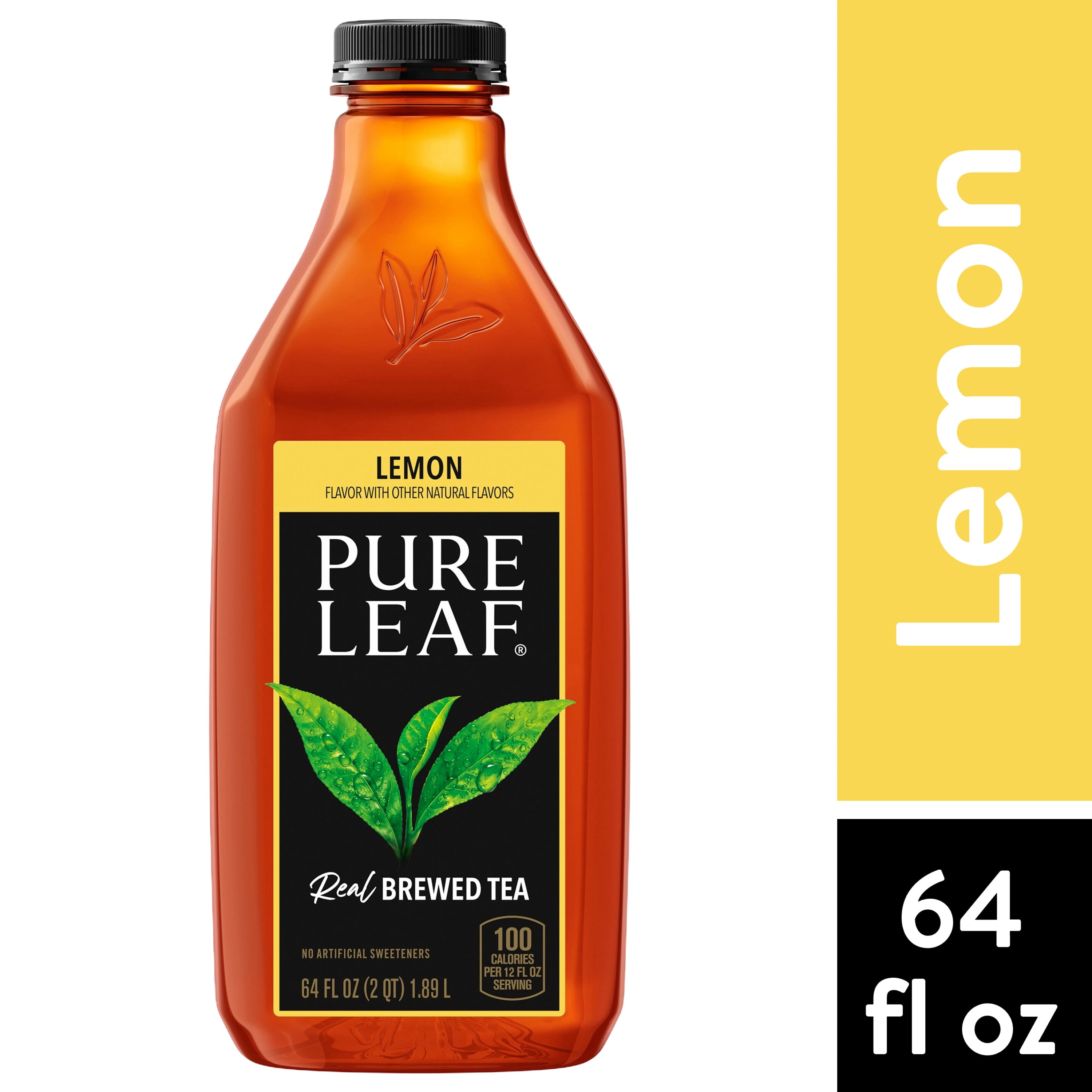 Pure Leaf Lemon Iced Tea, 64 fl oz, Bottle - Walmart.com