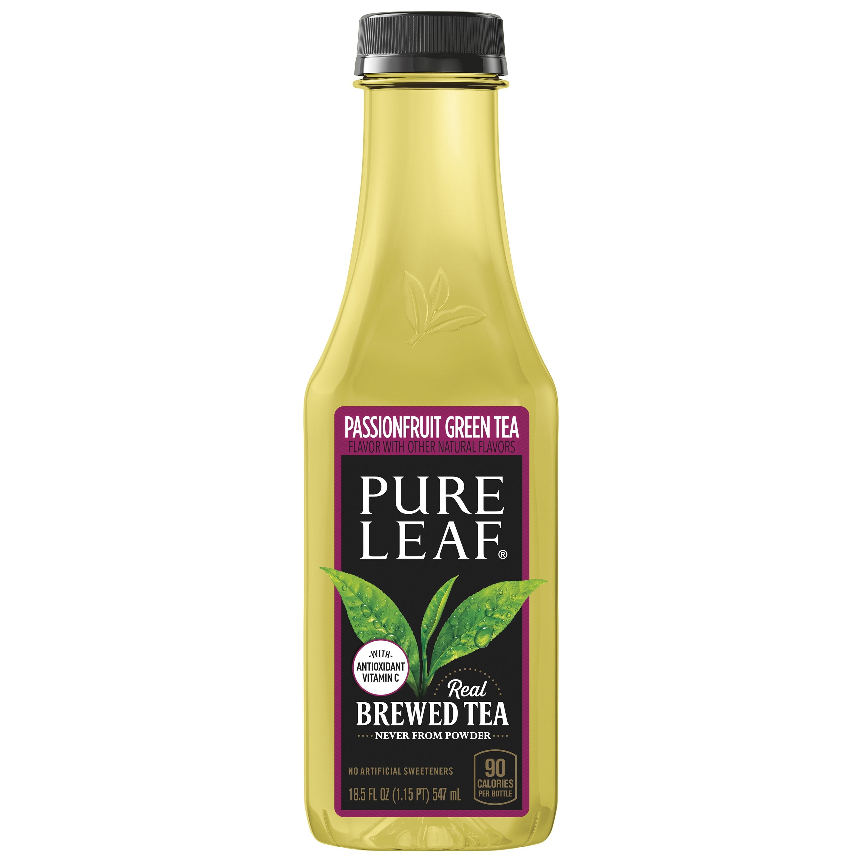 Pure Leaf Passion Fruit Green Tea Real Brewed Iced Tea 18.5 fl oz ...
