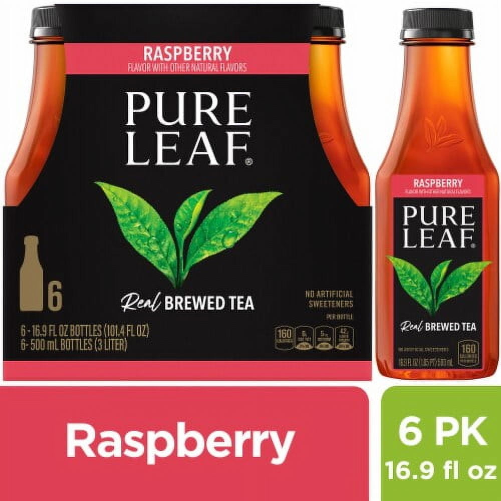 Pure Leaf Raspberry Iced Tea Multipack Bottles 6 pk / 16.9 fl oz ...