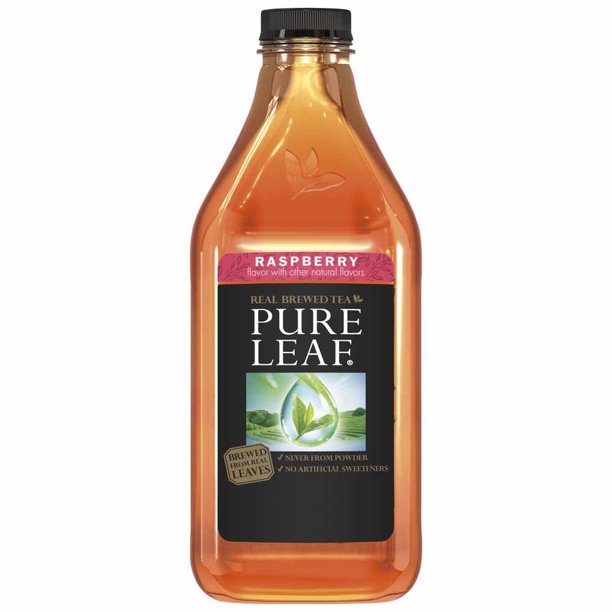 Pure Leaf Raspberry Real Brewed Iced Tea, 64 oz Bottle - Walmart.com