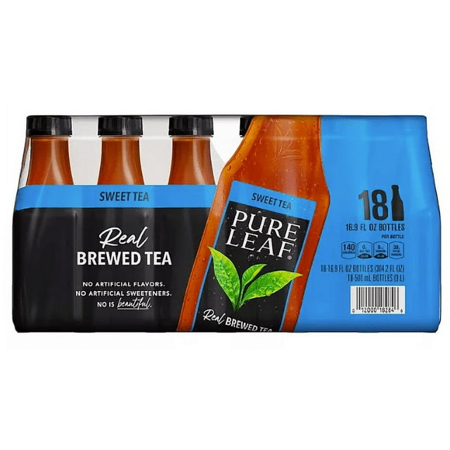 Pure Leaf Sweet Iced Tea Variety Pack, Brewed from Real Leaves (16.9 oz ...