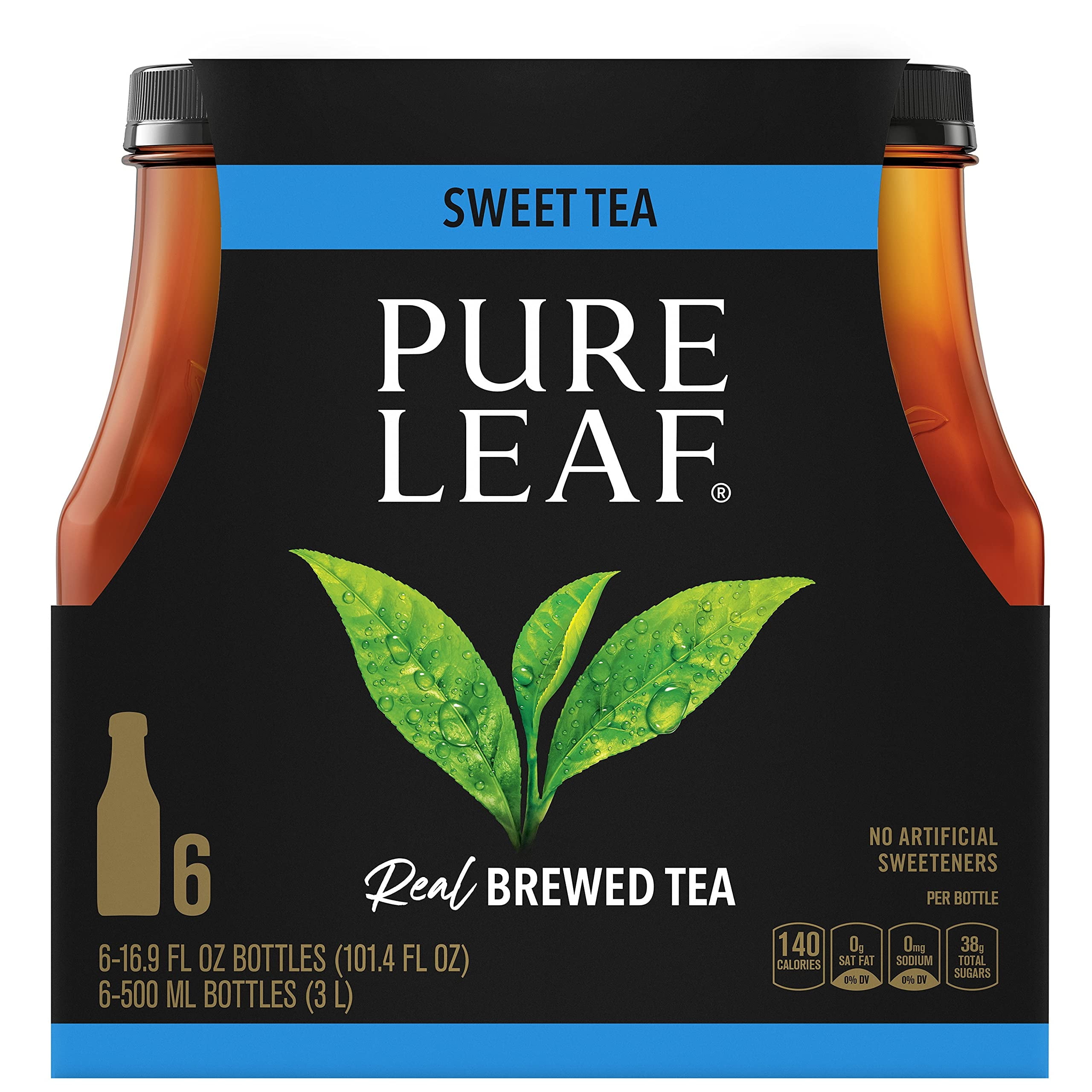 Pure Leaf Sweetened Tea, 16.9 Oz, 6 Pk - Walmart.com