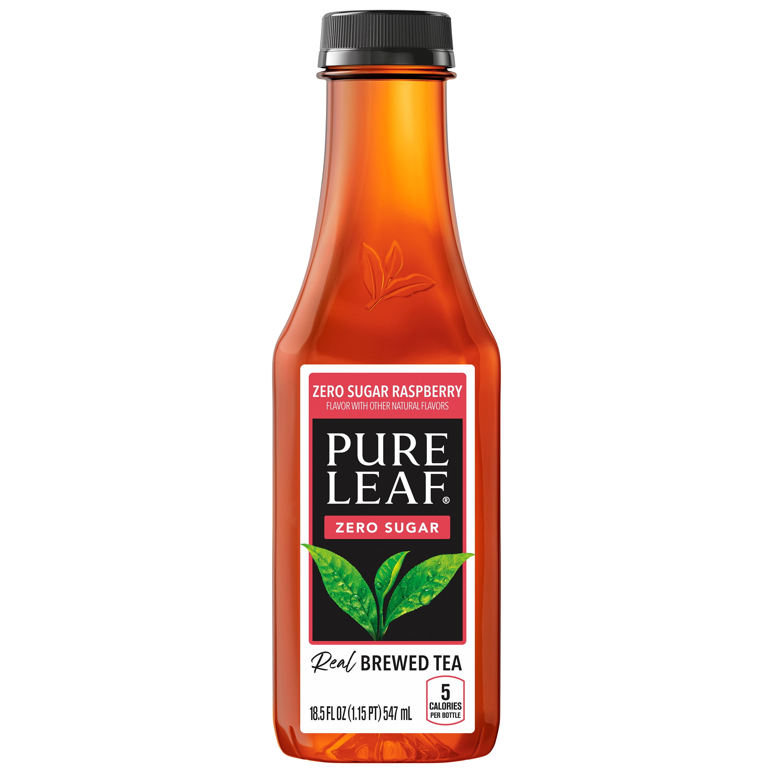 Pure Leaf Zero Sugar Raspberry 18.5 fl oz Bottle - Walmart.com