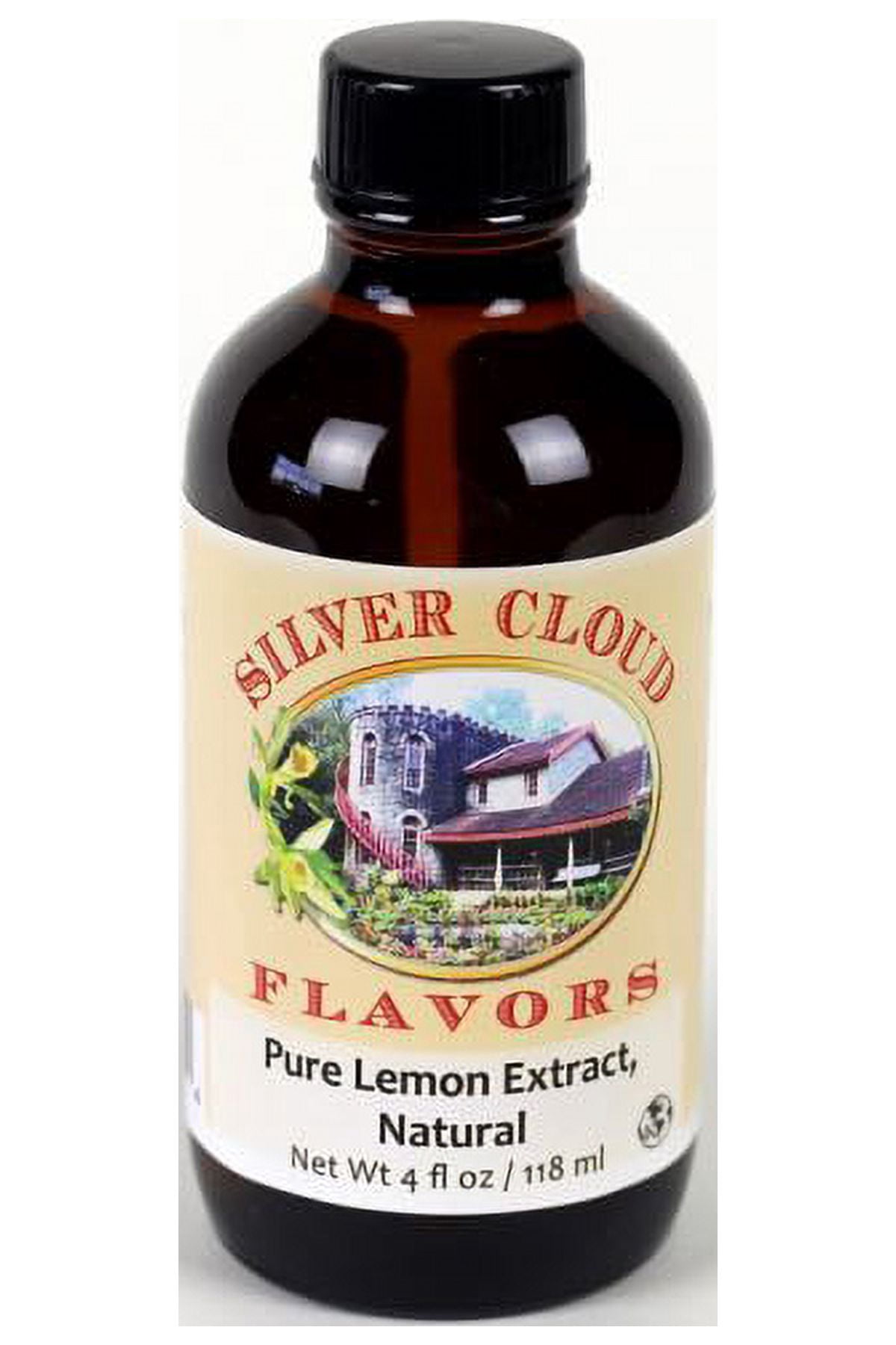 Pure Lemon Extract, Natural - 4 fl. oz. glass bottle - Walmart.com