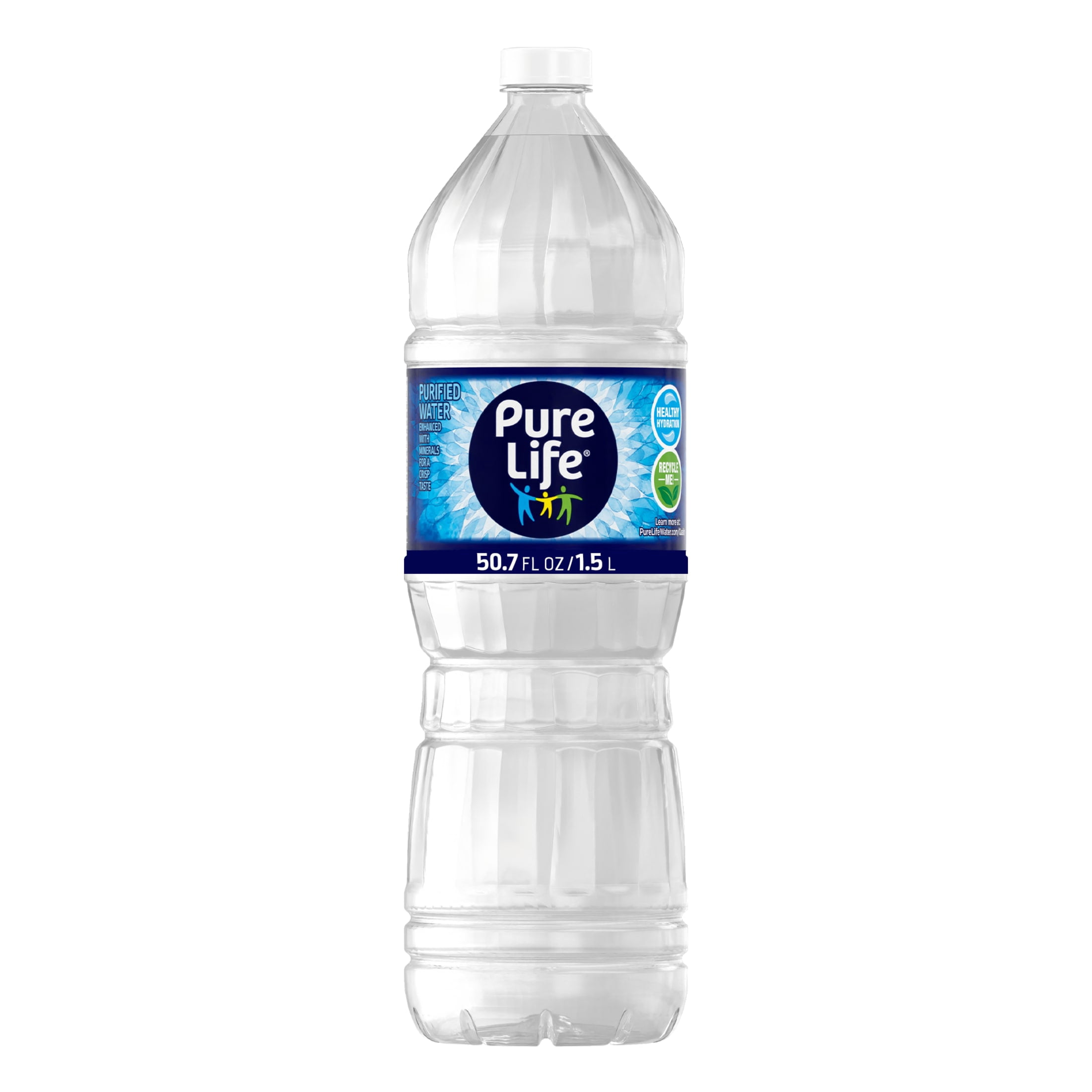 Pure Life Purified Water, 1.5 Liter, Single Plastic Bottle - Walmart.com