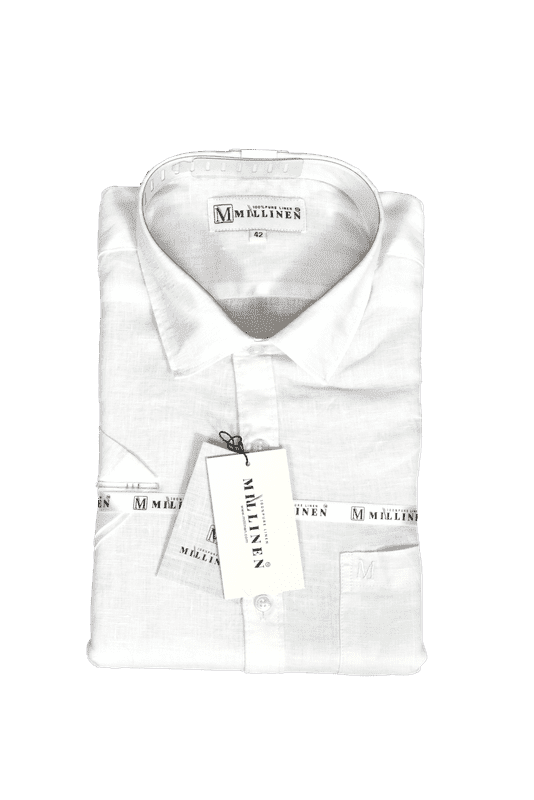 Pure Linen Shirt - Made From 100% Pure Linen Fabric - Walmart.com