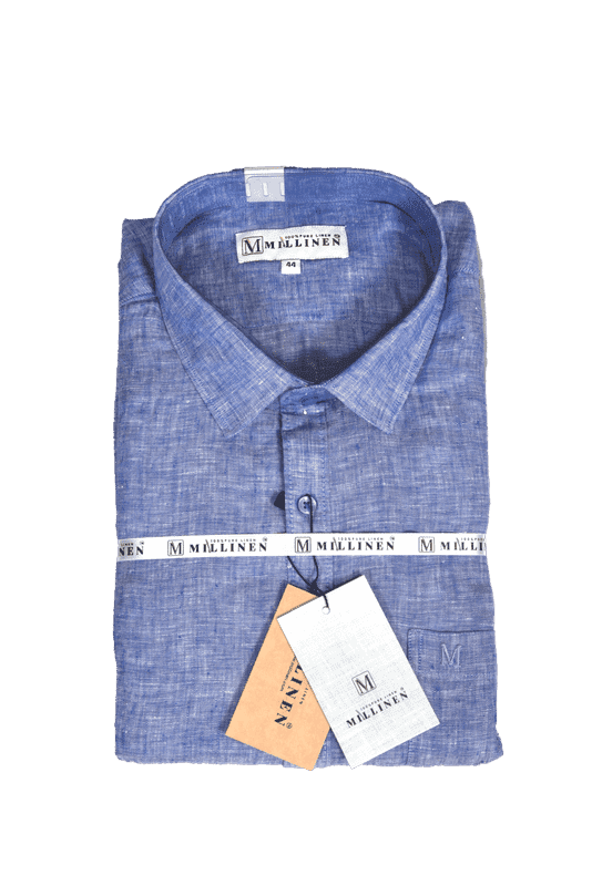 Pure Linen Shirt - Made From 100% Pure Linen Fabric - Walmart.com