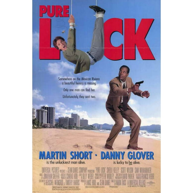 Pure Luck - movie POSTER (Style B) (11" x 17") (1991) - Walmart.com