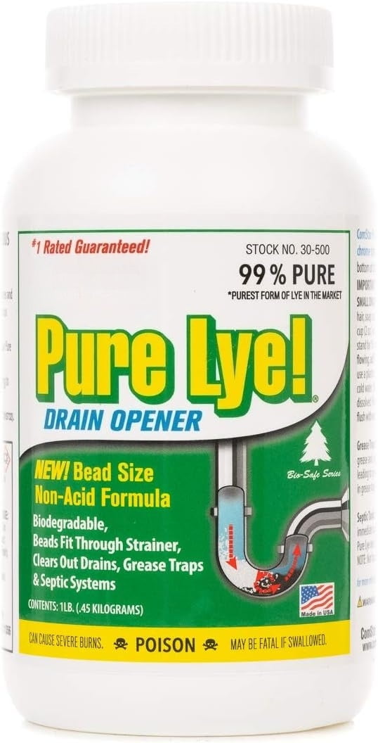 Pure Lye | 99% Pure Sodium Hydroxide Beads | Eco-Friendly, Industrial ...