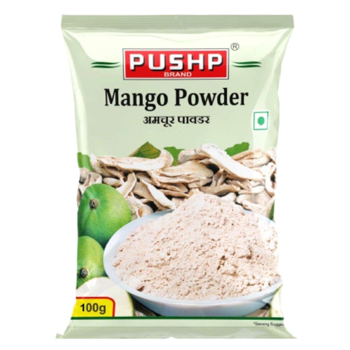 Pure Mango Amchur Powder By Pushp 100gm, 3.5 Ounce | Pack Of 1 ...