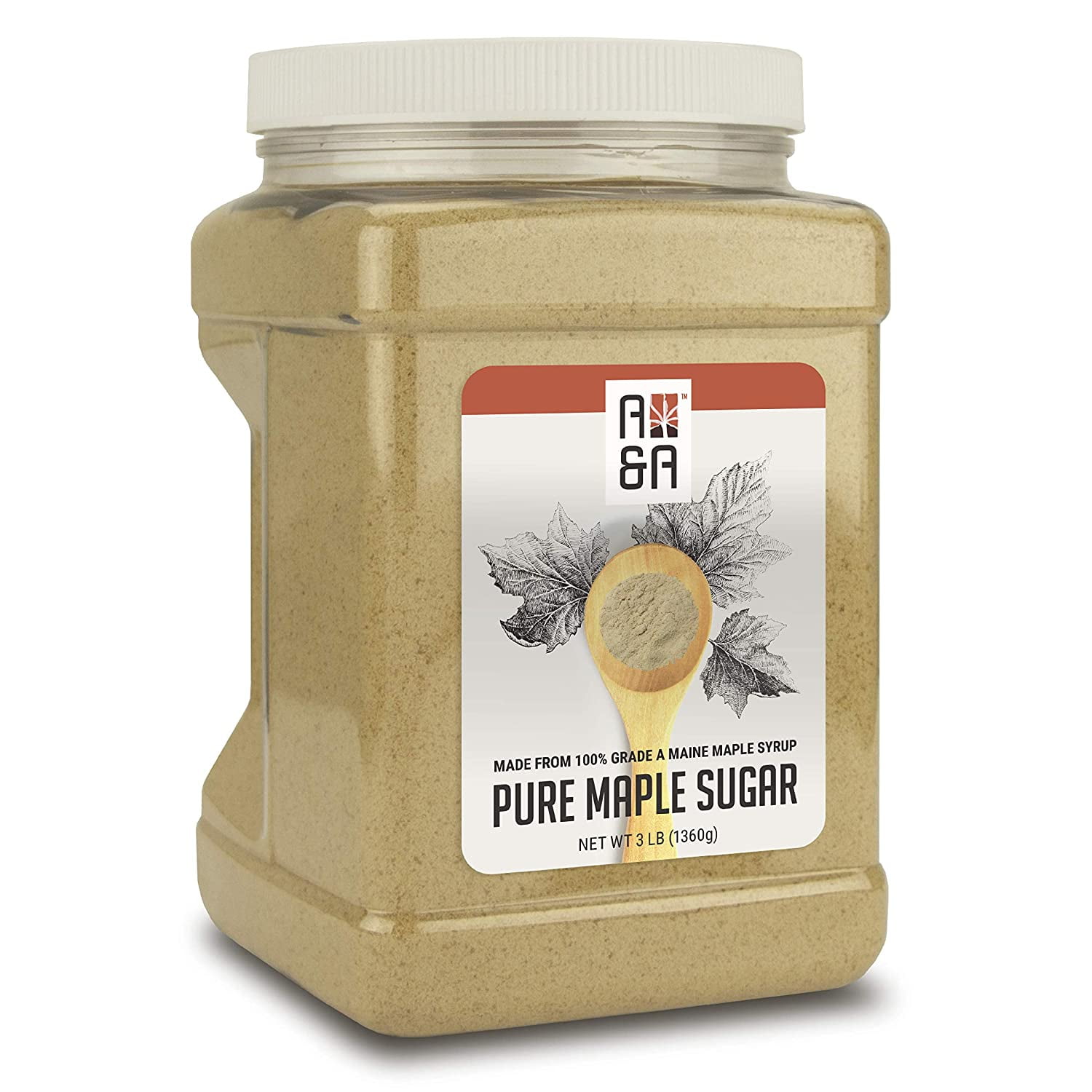 Pure Maple Sugar - 48 Oz - A&A Maple - Walmart.com