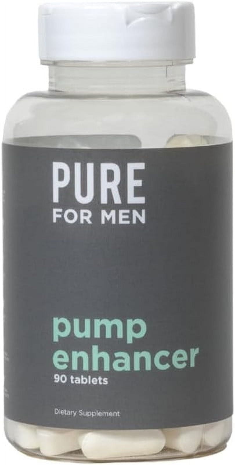 Pure for Men Pump Enhancer | Pre Workout Supplement for Muscle Pump ...